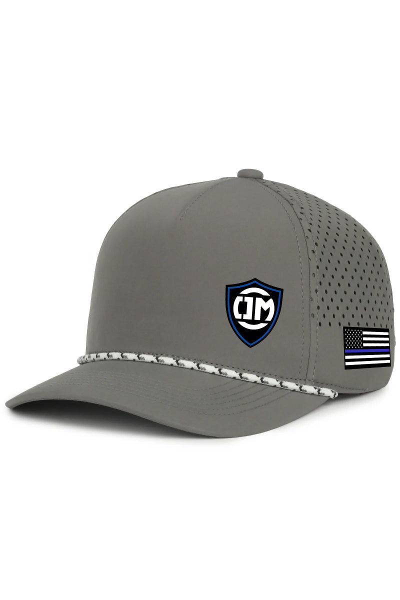 OM Badge Laser Perforated Performance Cap – Officer Messer Merch